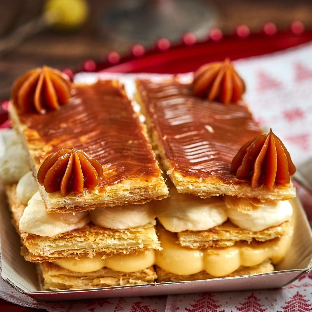Milhoja: postre de hojaldre – AMP Chocolate